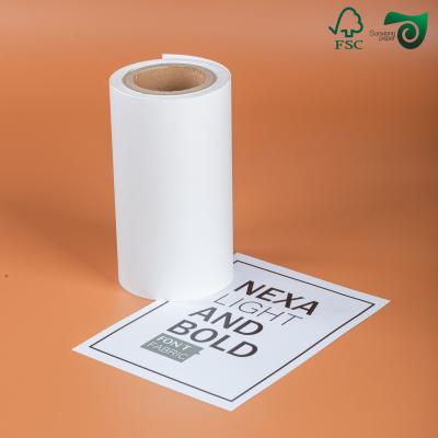 China 65gsm Wet Strength Paper With High Humidity Resistance For Beverage Labels for sale