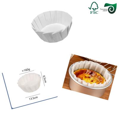 Cina FSC 210g 220g 230g Carta a prova d'olio bianca per hamburger in vendita
