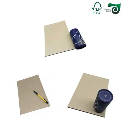 China FSC 1.5mm 2mm Laminated Rigid Paper Board With One White Face Sized 1m By 1.3m for sale