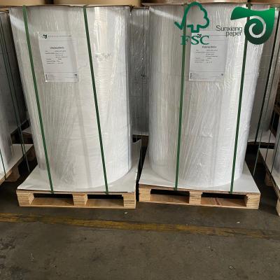 China FSC 40gsm Food Grade Sugar Sachet Package Paper Roll 1100mm For Instant Coffee for sale