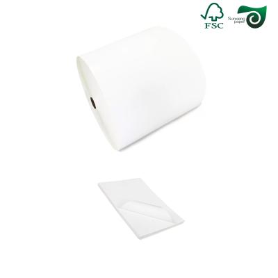 중국 90gm C1S 코팅 한쪽 반짝이는 라벨 얼굴 종이 라벨 산업 판매용