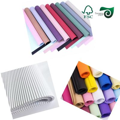 China Fluted Cardboard Sheets Made From Recycled Pulp Packaging Pads And Paper Filler Inserts In Brown White And Black Colors for sale