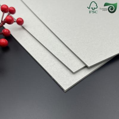 China 800g Book Board Binding Grey Board Black Chipboard Recycled Wet Resistant for sale