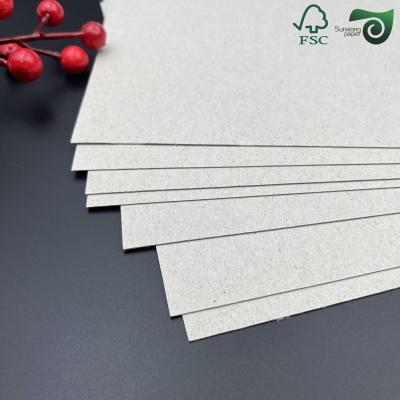 China FSC 1200gsm Uncoated Book Binding Board  Recycled Pulp For Photo Frames for sale