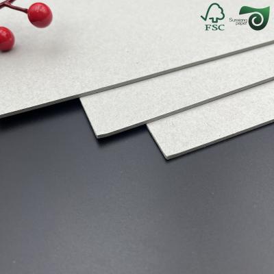 China FSC 1200gsm Uncoated Book Binding Board  Recycled Pulp For Photo Frames for sale