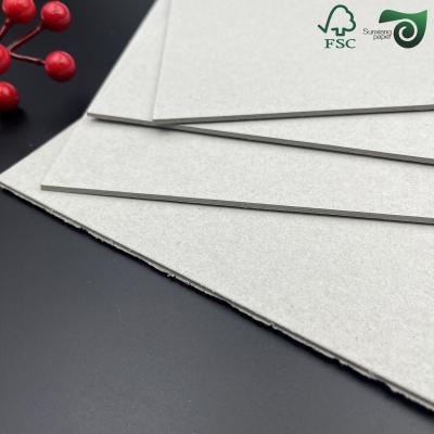 China 800g Book Board Binding Grey Board Black Chipboard Recycled Wet Resistant for sale