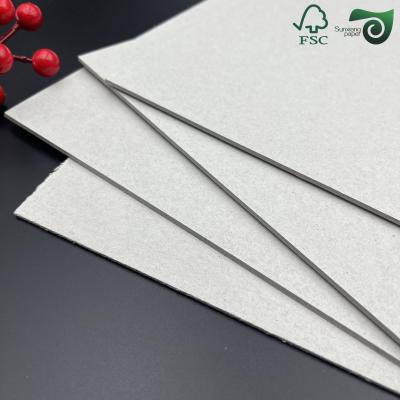 China FSC 1.5mm 2mm Laminated Rigid Paper Board With One White Face Sized 1m By 1.3m for sale