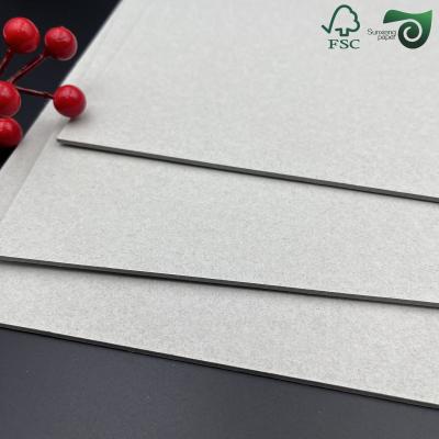 China Grade AAA 4mm Double Sided Grey Chipboard High Rigidity Recycled Grey Board Premium Mixed Pulp for sale