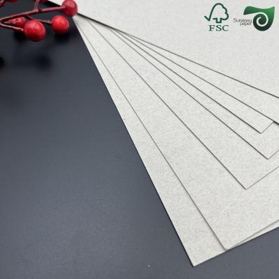 China 800g Book Board Binding Grey Board Black Chipboard Recycled Wet Resistant for sale