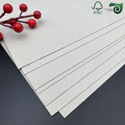 China 800g Book Board Binding Grey Board Black Chipboard Recycled Wet Resistant for sale