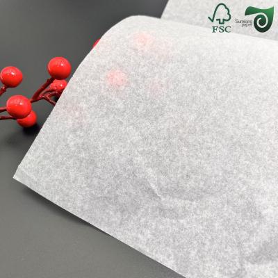 China FSC Food Grade Double Side Silicone Coated Greaseproof Paper Sheets  For Food Packaging for sale