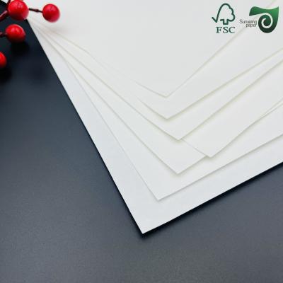 Cina FSC 210g 220g 230g Carta a prova d'olio bianca per hamburger in vendita