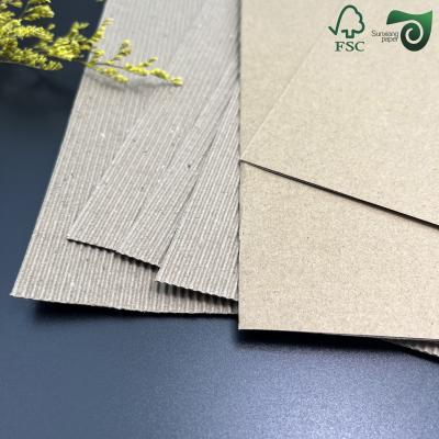 China FSC High-Stability Single Facer Pit F Corrugated Board Two Layer For Packaging for sale