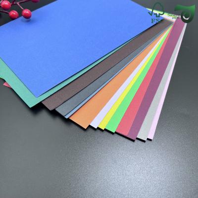 China FSC Circle Offset Uncoated Colored Paper Sheets Jumbo 150g 180g 8.5" 11" C2S Art Board for sale