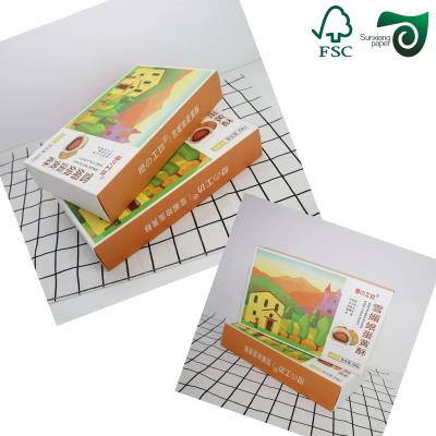 China FSC 200g 250g 300g Food Grade Ivoor Karton, Enkelzijdig Gecoat Voor Afhaalboxen Te koop
