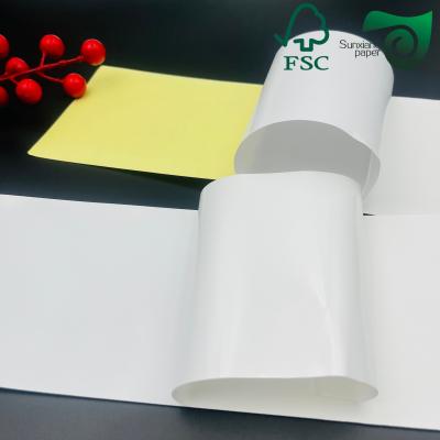 China 65gsm Single Sided Coated Label Paper For Beer Bottles 61cm 86cm Large Rolls for sale