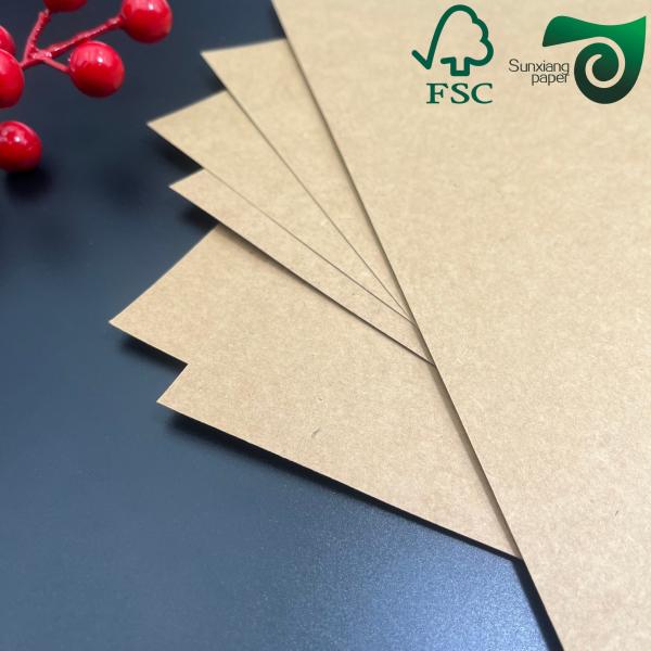 Quality FSC Unbleached Kraft Paper 18g PE Coating For Superior Grease Resistance for sale