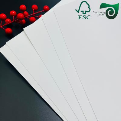 China FSC 200g 250g 300g Food Grade Ivoor Karton, Enkelzijdig Gecoat Voor Afhaalboxen Te koop