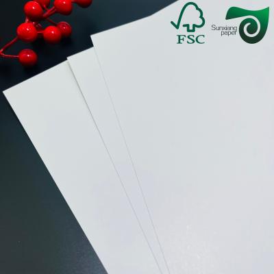 China FSC 200g 250g 300g Food Grade Ivoor Karton, Enkelzijdig Gecoat Voor Afhaalboxen Te koop