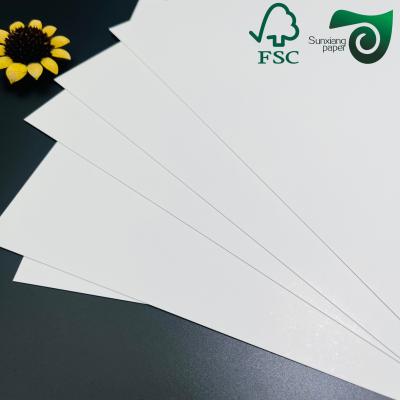 China 190gsm 400gsm One Side Coated White Board Paper With Folding Resistance for sale