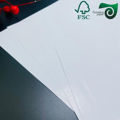 中国 120gm 300gm 双面輝くアート紙 72cm 102cm FSC 輝くアート紙 販売のため