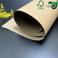China Single Face E Flute Corrugated Cardboard Sheets Smooth Liner DIY Packaging Grade for sale