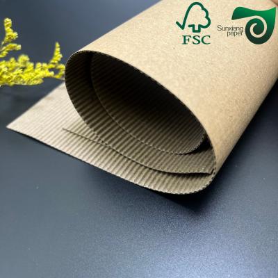 China FSC High Stability Single Facer Pit F Corrugated Board Two Layer For Packaging for sale