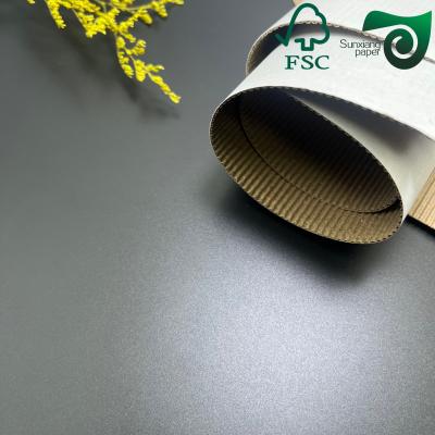 China FSC High-Stability Single Facer Pit F Corrugated Board Two Layer For Packaging for sale