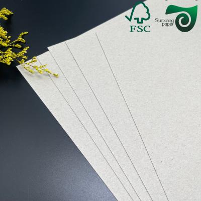 China FSC Certified 1200gsm Uncoated Book Binding Board For Photo Frames  Recycled Pulp Material for sale