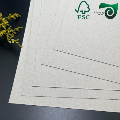 China FSC Certified Recycled Book Binding Board Gray Cardboard Sheets 1.0mm 70cm 100cm For Carton Dividers for sale