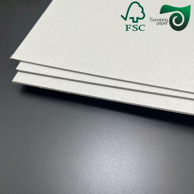 China FSC Certified 1.5MM High Stiffness Glossy Colorful Laminated Grey Board For Gift Boxes for sale