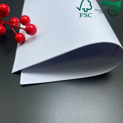 China Durable Waterproof Heat Resistant PET Synthetic Paper Sheets FSC Offset Printing Paper for sale