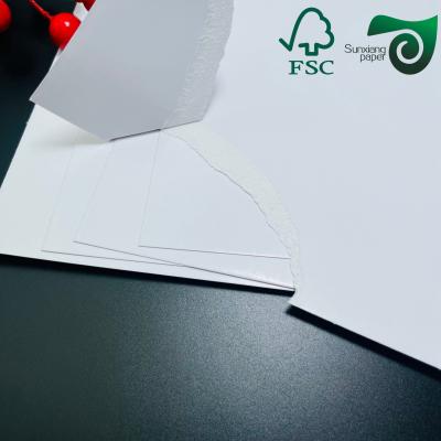 China Papel Absorvente Branco para Água FSC 230g 250g para Aplicações em Bases para Copos à venda