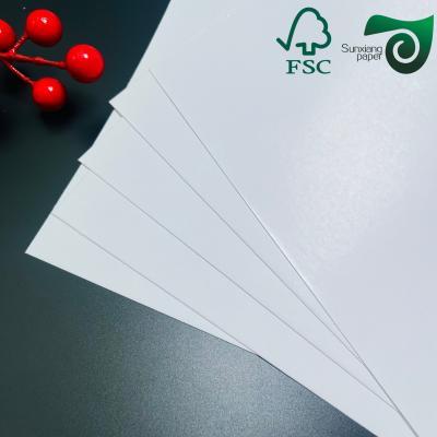 중국 FSC 800gsm 1000gsm 양면 코팅 화이트 보드 화이트 코어 회색 코어 옵션 판매용