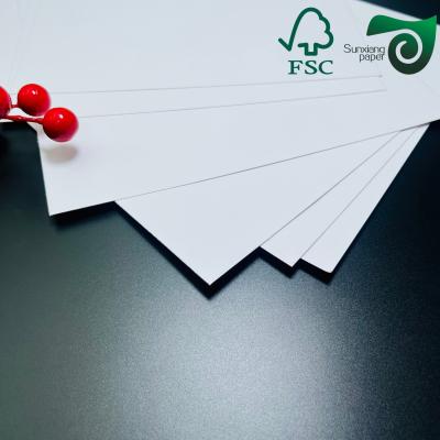 China 330gsm 310gsm Black Blue Core C2S Board For Making Playing Game Cardboard Art Paper FSC for sale