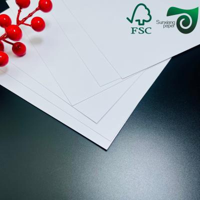 China 330gsm 310gsm Black Blue Core C2S Board For Making Playing Game Cardboard Art Paper FSC for sale