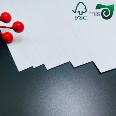 China FSC Certified 71cm  95cm 280gsm  300gsm 310gsm Coated Black Core Game Card Paper for sale