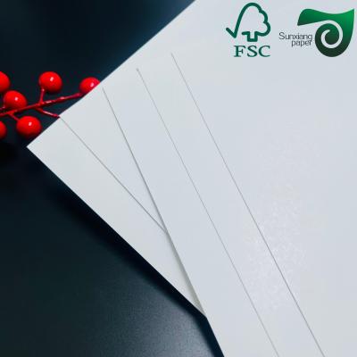 중국 FSC 300g 350g 코팅 식품 등급 SBS 종이 900mm 1000mm 식품 패키지 상자 판매용