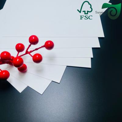 China FSC Certified C1S Art Board 350g  Custom Sheet Sizes For Greeting Cards for sale