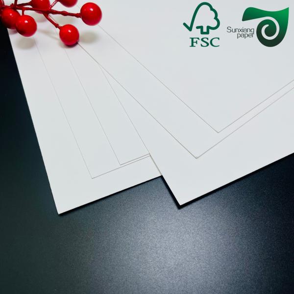 Quality FSC High Pulp White Freezer Paper Roll 210g 250g FBB Board For Cake Packaging for sale