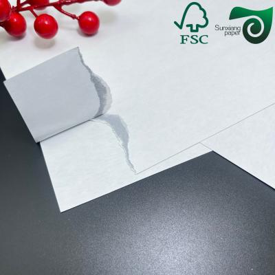 China Black Core Coated Poker Paper 310gsm With High Opacity Anti Cheating Cardstock for sale