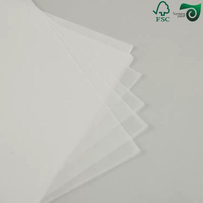 China FSC Large Format Translucent Printing Paper Roll 20lb 36" Width  150 Feet Length for sale