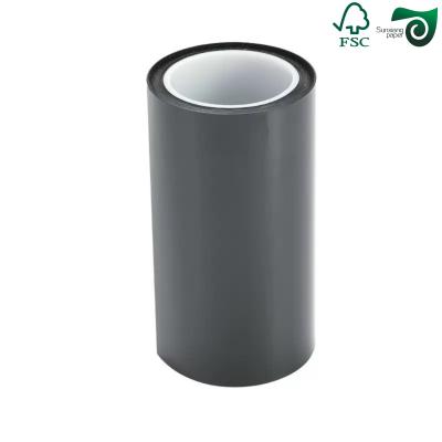 China 60gsm Blue White Glassine Release Paper With Silicone Coating Jumbo Roll FSC Wrapping Paper for sale