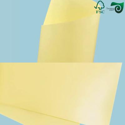 China 60gsm Blue White Glassine Release Paper With Silicone Coating Jumbo Roll FSC Wrapping Paper for sale