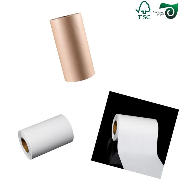 Quality Biodegradable MG Craft Paper For Drinking Straws 60gsm 120gsm 5 Inch Core FSC for sale