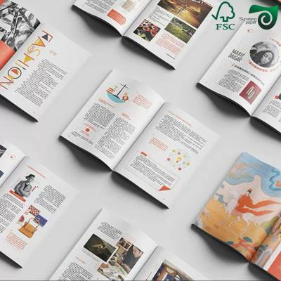 China FSC 140gsm 150gsm White Double Sided Coated C2S Art Paper For Cover High End Printing for sale