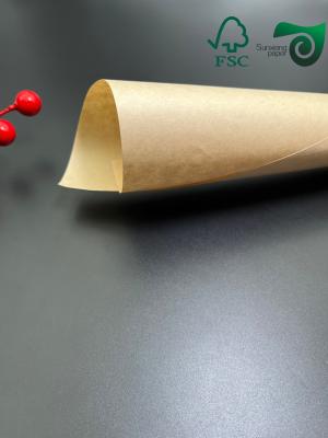 China Folhas de papel descartáveis ecologicamente corretas para chá de bolha ECO FSC Cartão de papel Kraft à venda