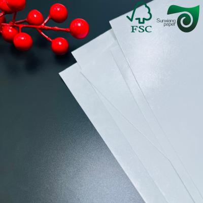 Cina 150gm 170gm 190gm Virgin White Kraft Paper Rolls 24
