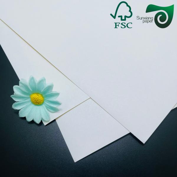 Quality FSC 80gsm 90gsm One Side Coated Beverage Bottle Label Paper For Printing 37" 23" for sale