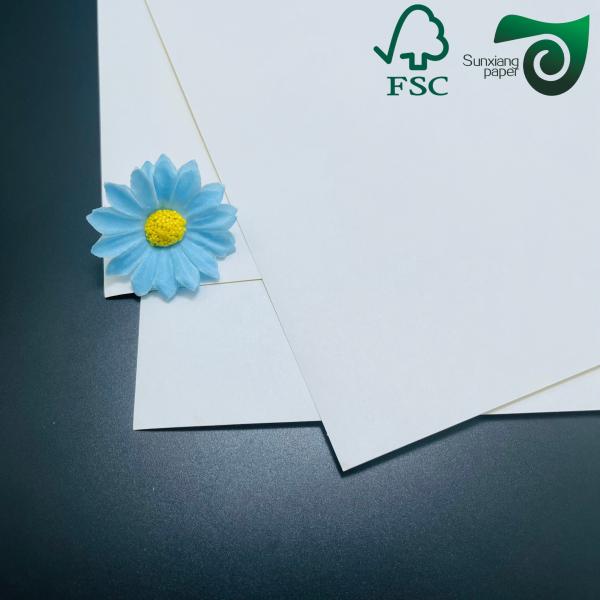 Quality FSC 80gsm 90gsm One Side Coated Beverage Bottle Label Paper For Printing 37" 23" for sale